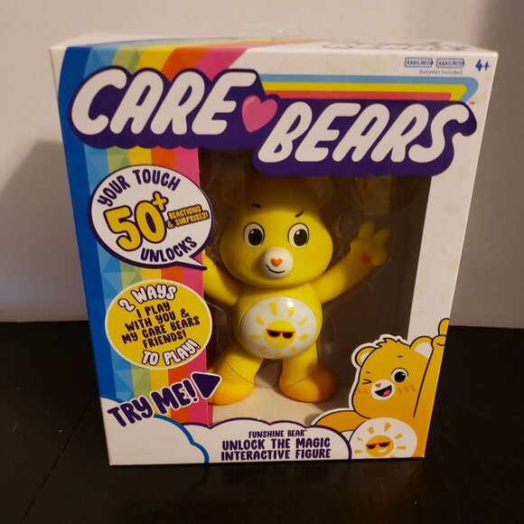 Toys | Care Bears Funshine Bear Interactive Figure | Poshmark
